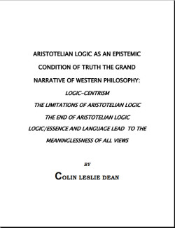Aristotelian logic as an epistemic condition of truth : Gamahucher Press